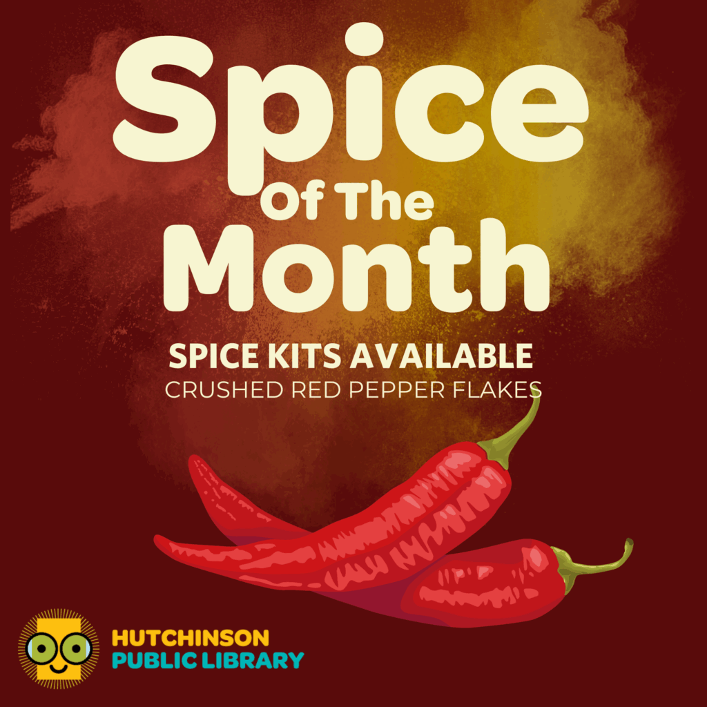 Spice of the Month: Crushed Red Pepper | Hutchinson Public Library
